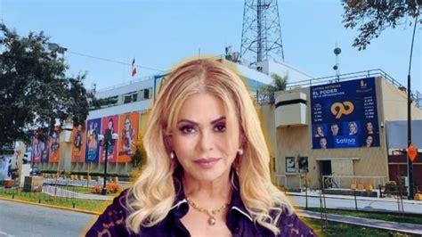 Gisela Valcárcel evalúa comprar antiguo estudio de Latina TV en Chorrillos según Ric La Torre