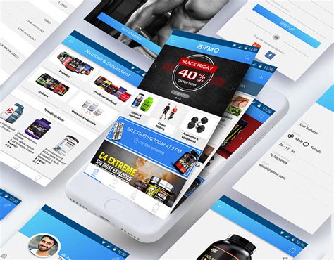 UI UX Design E Commerce Mobile App Behance