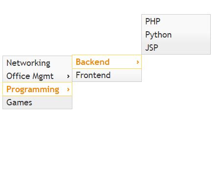 JQuery UI Menu GeeksforGeeks