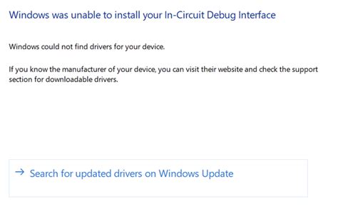 Ek Tm4c123gxl Icdi Drivers Cannot Be Installed With Windows Parallel