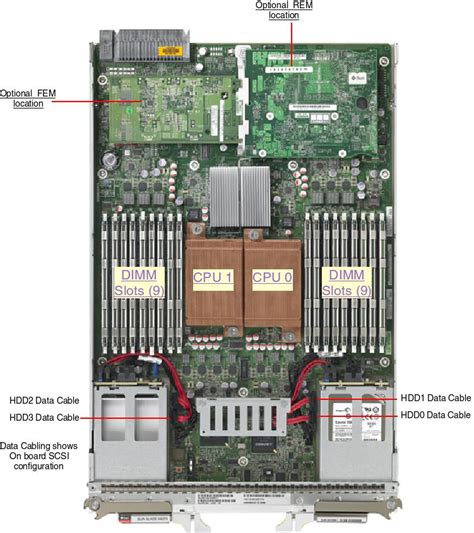 Sun Netra X6270 M2 Server Module Top View