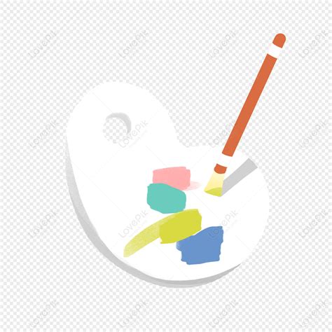 색상 팔레트 만화 일러스트 레이션 Png 일러스트 무료 다운로드 Lovepik