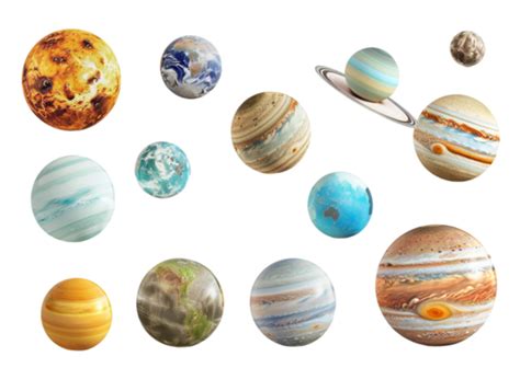 Planets Of The Solar System Pngs For Free Download