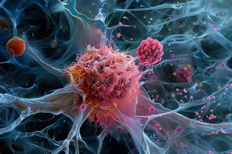 Representação Visual Da Necrose Tumoral E Da Dinâmica Das Citocinas No