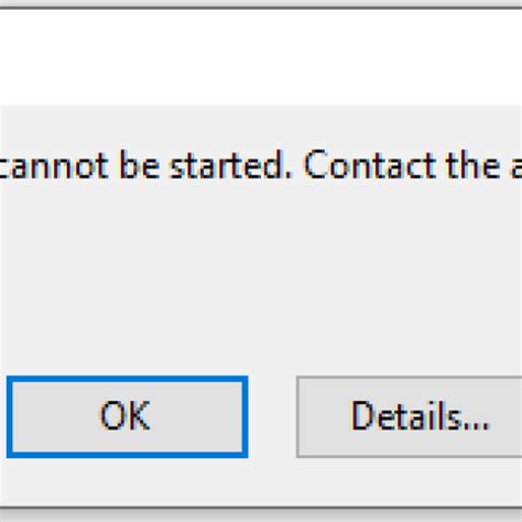 How To Fix Application Cannot Be Started Contact The Application