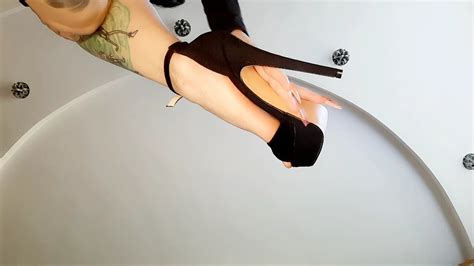 From This Angle My Slave Can See My Legs And Shoes Shoe Fetish Heel Fetish Lie On The Floor And