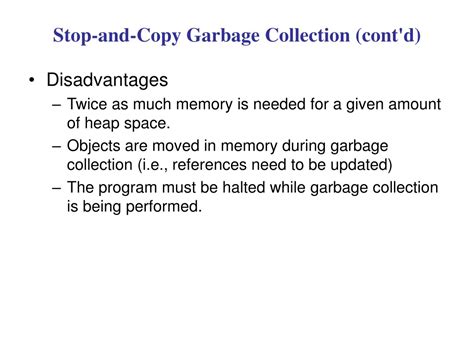 Ppt Garbage Collection In Java Schemes And Best Practices Powerpoint Presentation Id9267063