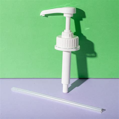 Ribbed 43 410 Syrup Pump With Tamper Evident Cap 5ml