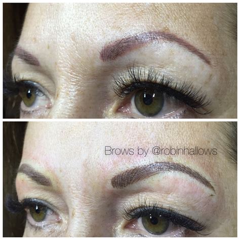 Microblading Over Old Tattoo Before And After Info On My Instagram Robinhallows