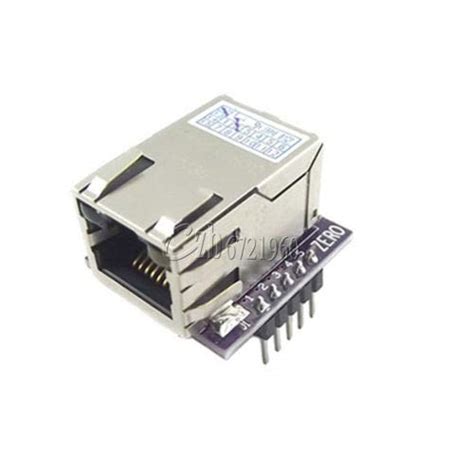 FidgetGear Mini LAN Ethernet ENC28J60 The Smallest Network Module Board For AVR PIC ARM MCU