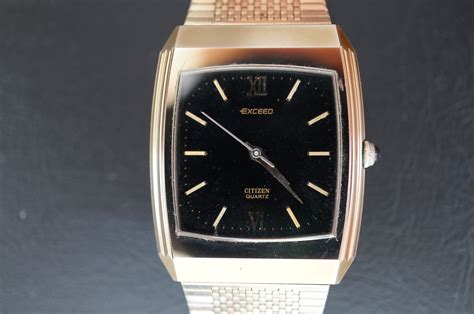 No369 Citizen Exceed シチズンエクシードクォーツ腕時計を修理しました 時光堂 富山の時計修理