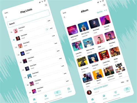 Music Player App Ui Design By Vanessa On Dribbble