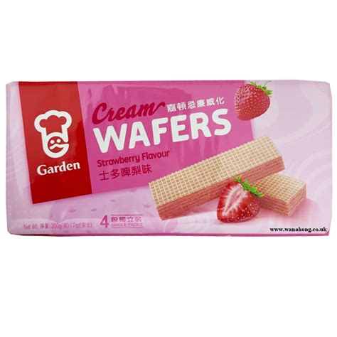 嘉頓威化 士多啤梨味 200g WaNaHong