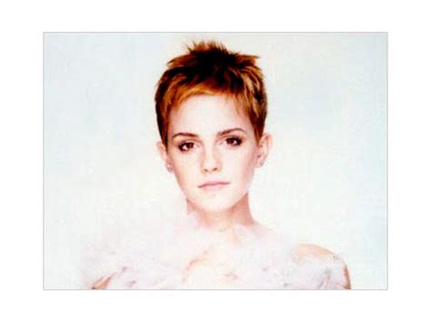 Emma Watson Pixie Haircut Sylvie Guillems
