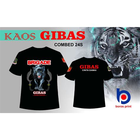 Jual Kaos Ormas Gibas Shopee Indonesia