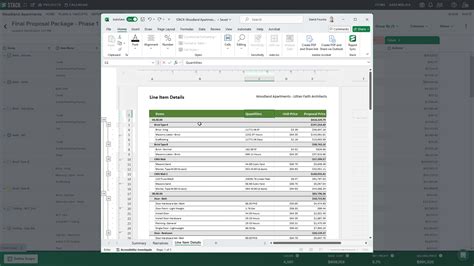 Estimating Excel Based Proposal STACK Construction Technologies