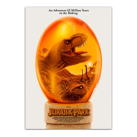 Jurassic Park Editions Poster By Patrick Connan Vice Press