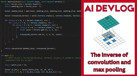 Devlog 11 Cnn Implementing Deconvolution And Maxunpool — A Game