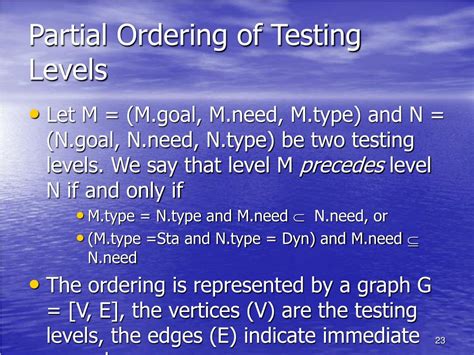 Ppt Testing Levels For Object Oriented Software Powerpoint Presentation Id 7215
