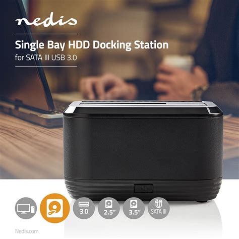 Hard Disk Docking Station USB3 0 USB Type A 1 Disk 2 5 3 5 USB 3 2 Gen1 Docking