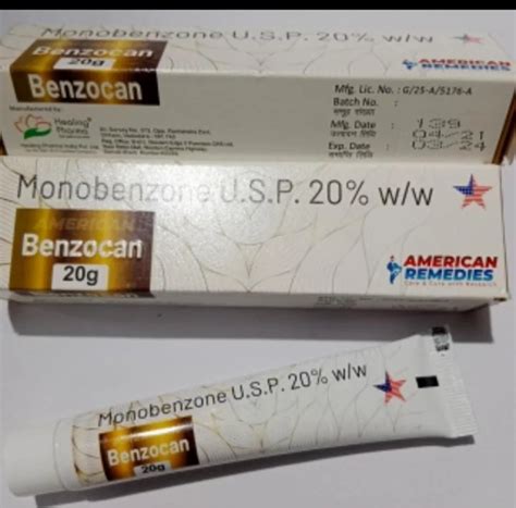 Monobenzone Cream Usp For Body Packaging Size 30 Gm At ₹ 250piece