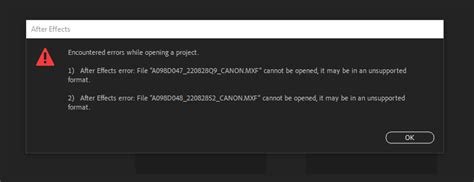 Mxf Files Not Importing Properly Adobe Product Community 14520821