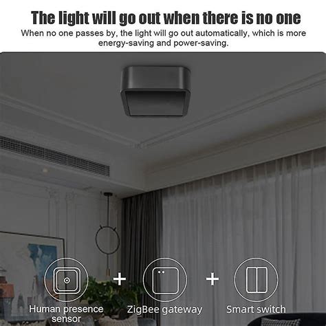 Zigbee Human Presence Sensor Mmwave Radar High Precision Sensing Human Body Exists Sensor
