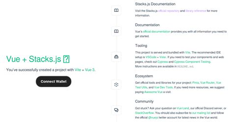 template vue codesandbox