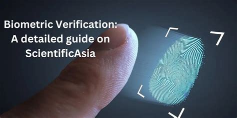 Biometric Verification Secure And Convenient Identity Authentication