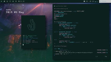 [bspwm] modified making a basic fetch script r unixporn