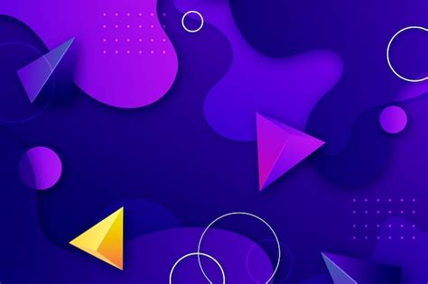 Free Vector Gradient Geometric Background