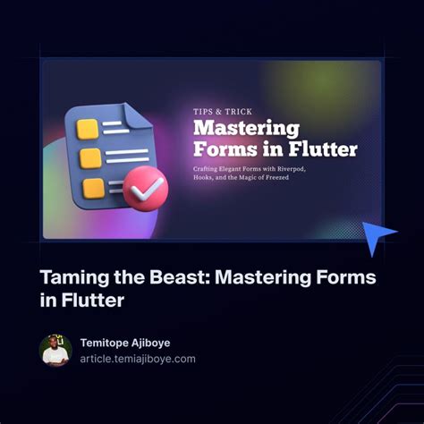 forms are essential in most applications but they can be tricky to