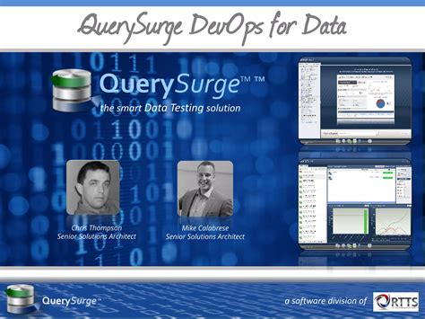 testguild and querysurge presentation devops for data testing ppt