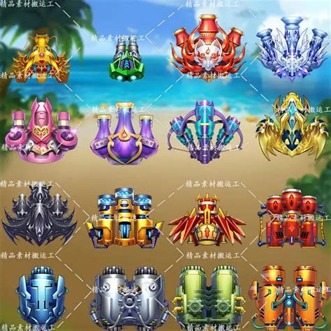 捕鱼休闲类手游资源 含多种2d炮台炮座 Ui 游戏美术素材 Png文件 淘宝网 花瓣网 捕鱼休闲类手游资源 含多种2d炮台炮座 Ui 游戏美术素材 Png文件 淘宝网 花瓣网