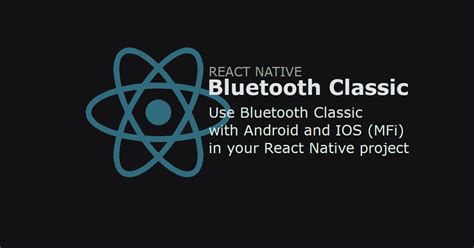 Getting Started With Expo Bluetooth Classic Docs
