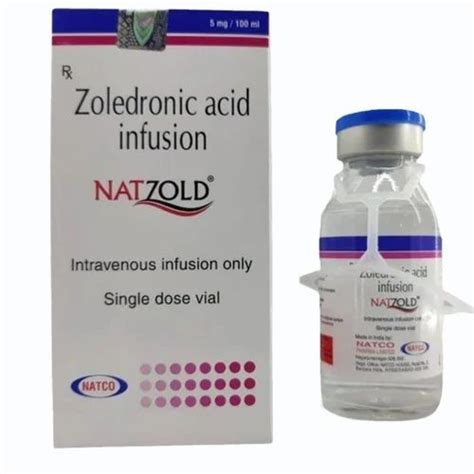 Zoledronic Acid Infusion At ₹ 1050 Piece Zoledronic Acid Injection In