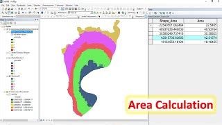 Reclassify And Convert Raster To Polygon Shapefile And Calculate Area Geojay Gis Solution Mp