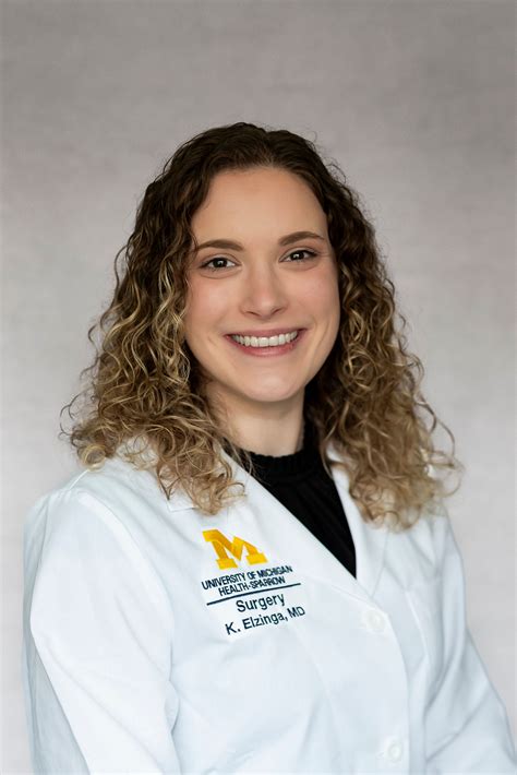 Katrina Elzinga Md Sparrow General Surgery Residency