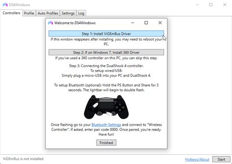 how to setup ps4 dual shock controller with gyro in cemu 1 19 0d