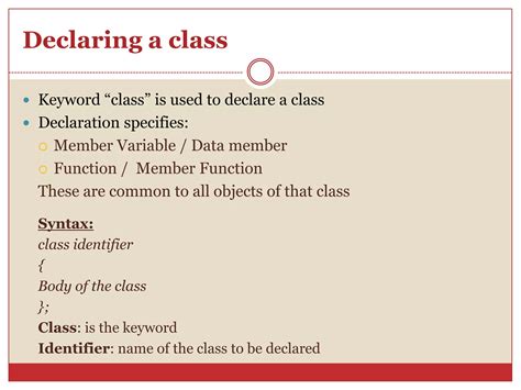 Object Oriented Programming Using C Ppt