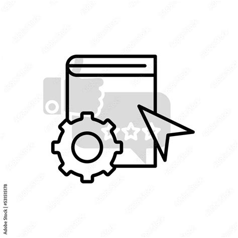 Technical Documentation Concept Line Icon Simple Element Illustration