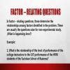 Example Of Factor Isolating Question And Factor Relating Questions Brainly Ph