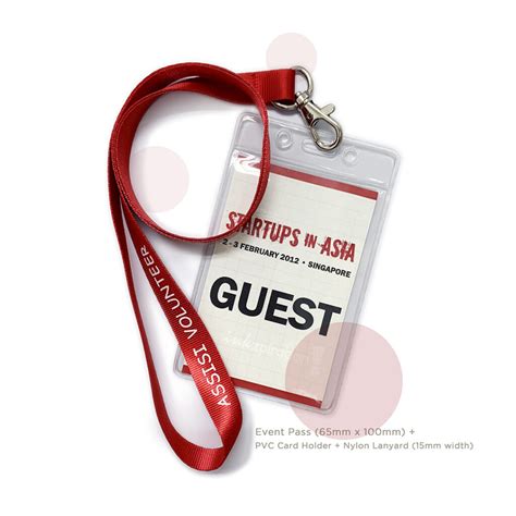 Event Pass Printing Singapore Inkzpiration