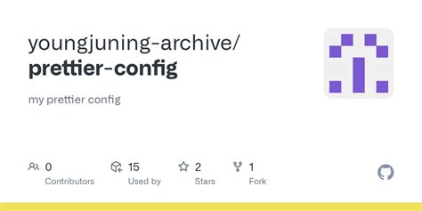 Github Youngjuning Archiveprettier Config My Prettier Config