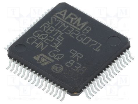 stm32g071rbt6 stmicroelectronics microcontrollers distributors