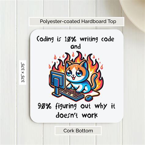 Programmer Cat Computer Coffee Mug Software Engineer Funny T Coding Mug Programming Code