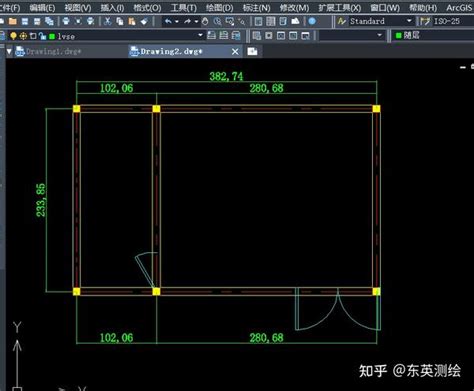 Cad绘制建筑平面图方法步骤详解 知乎