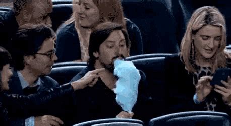 Eating Cotton Candy Funny  