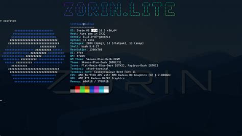 System Info Customization Zorin Forum