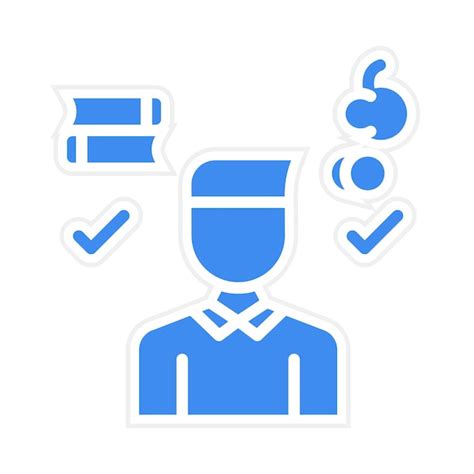 Premium Vector Different Habits Icon Vector Image Can Be Used For